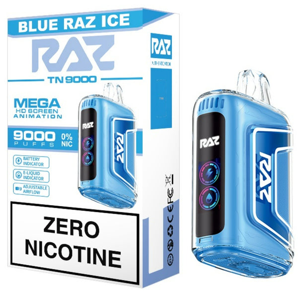 RAZ TN9000 ZERO Nicotine Vape – Vape Cabin