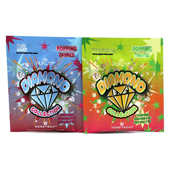 Diamond Collection Pop Rocks 85mg Delta-8 15mg Delta-9 – Vape Cabin