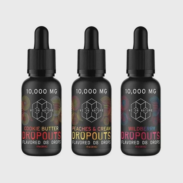 Hi On Nature 10,000 Mg Delta-8 Tinture – Vape Cabin